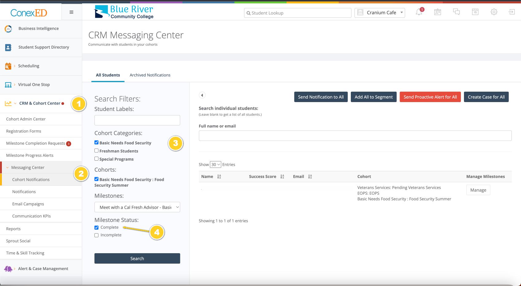 How to Search by Completed Milestone